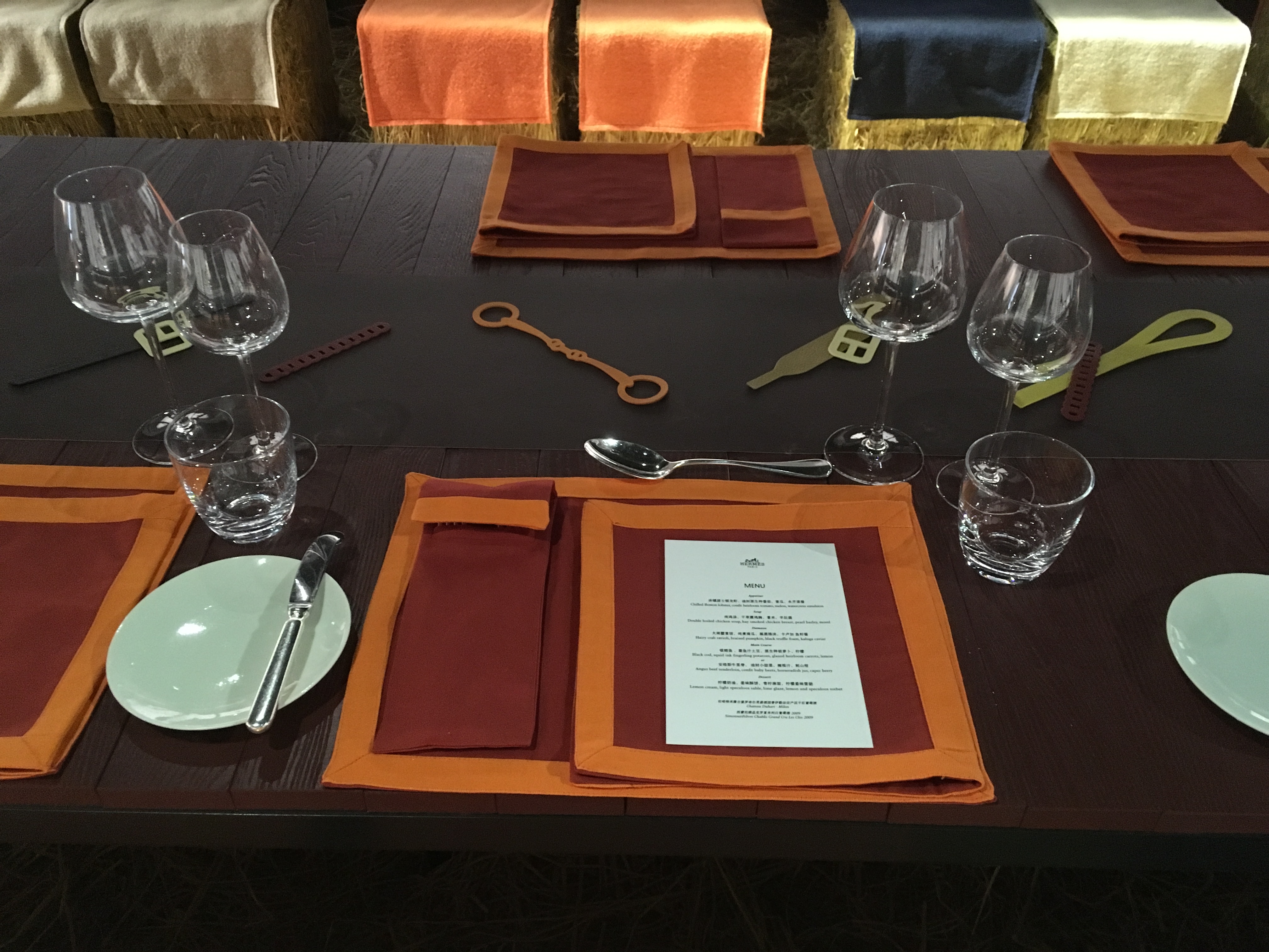 Hermes Dinner Shanghai – Julie Rothhahn • Design Culinaire
