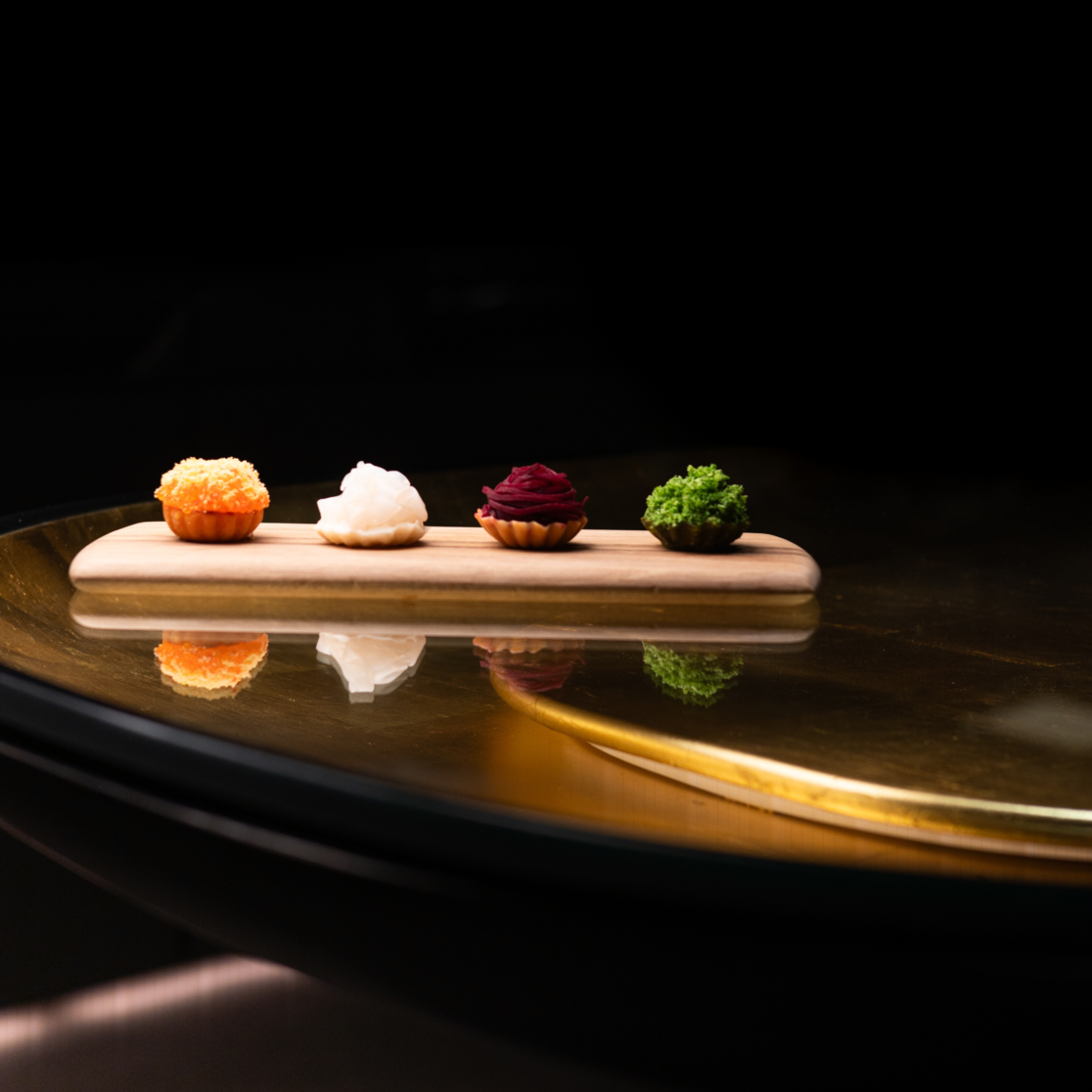 Table créative Dom Pérignon – Julie Rothhahn • Design Culinaire