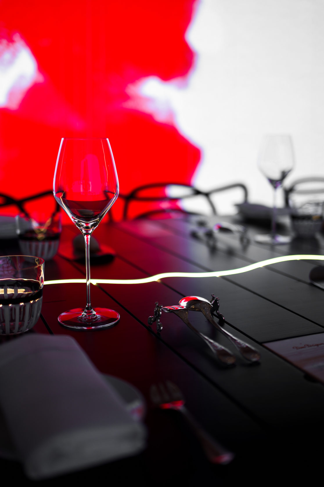 Table créative Dom Pérignon – Julie Rothhahn • Design Culinaire